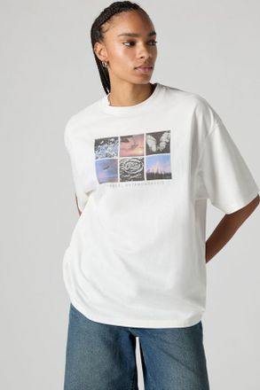 Levi's T Shirt Short Stack - Femme - Blanc / Etereal Bright White - XS