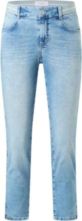 Angels Sportliche Crop-Slit-Leggings - - Jeans - Damen - Blau - XL