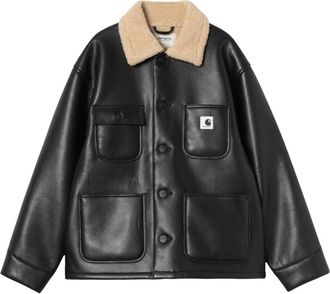 Carhartt Work in Progress Femme, Vestes, Noir, Taille: 36 FR Shepton OG Michigan Coat