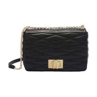 Furla Femme, Sacs, Noir, Taille: ONE Size Sacs bandouli&egrave;re