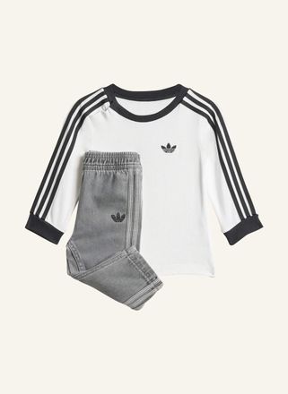 adidas Originals Adidas Originals Jeans Lang&auml;rmliges Set Kids weiss