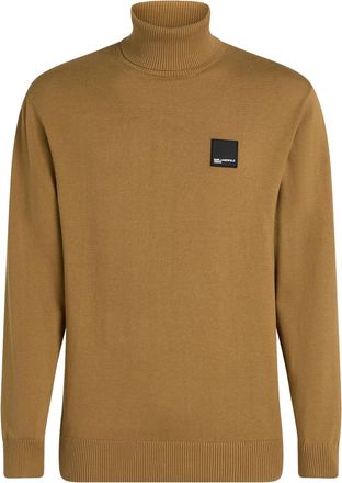 Karl Lagerfeld Regular roll-Neck Sweater, Chipmunk, XL