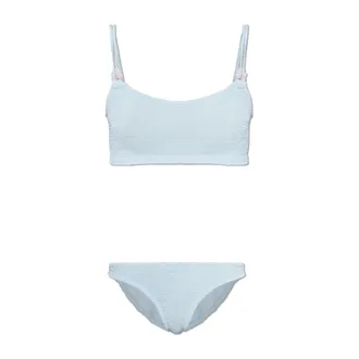 Hunza G Femme, Maillots de bain, Bleu, Taille: ONE Size Cassie Beaded Bikini