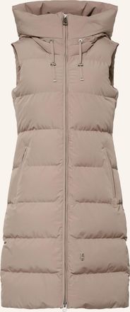 Wellensteyn Wellensteyn Steppweste Goldmine Long Vest Mit Dupont Sorona-Isolierung beige
