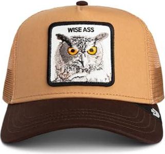 Goorin Brothers Wise Ass Heat Ground Casquette de camionneur Marron foncé Taille unique