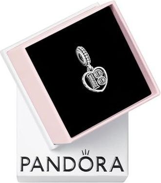 Pandora Pandora Icons Charm pendant 16 en argent avec zircones cubiques transparentes