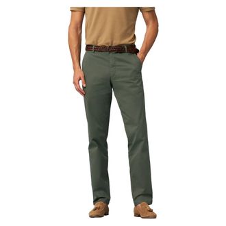 Meyer Gr&uuml;ne Baumwollhose Modell X - - Trousers - Herren - Gr&uuml;n - W42 L32