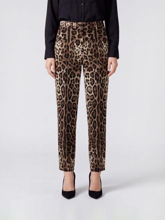 Dolce & Gabbana Pantalon Femme couleur Multicolore