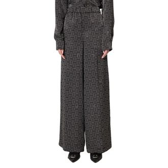 Kenzo Web-Muster Pyjamahose - - Trousers - Damen - Mehrfarbig - S