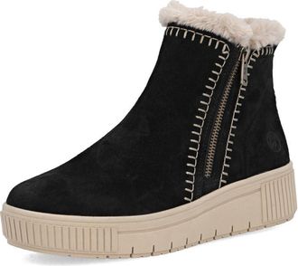 Remonte Damen Low-Top Sneaker D0700, Frauen Halbschuhe,lose Einlage,wasserabweisend,remonteTEX,Freizeit,sportlich,stra&szlig;enschuhe,schwarz Kombi (03),39 EU