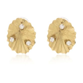 Ulla Johnson Femme, Accessoires, Jaune, Taille: ONE Size Boucles doreilles en laiton