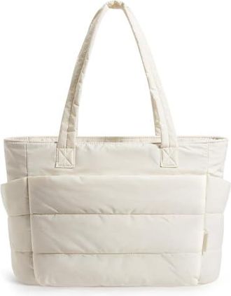 Generic Sac fourre-tout matelass&eacute; pour femme avec compartiments - L&eacute;ger - Grand sac &agrave; main pour ordinateur portable - Pour le travail, les voyages, la salle d
