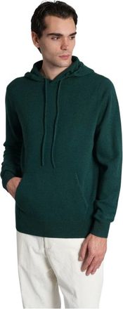 MC2 Saint Barth Homme, Sweatshirts et sweats &agrave; capuche, Vert, Taille: XL Mahony Hooded Knit