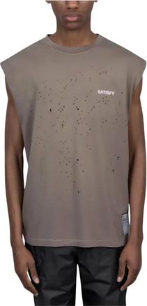 SATISFY Satisfy, Homme, Tops, Gris, Taille: S MothTech Muscle Tee