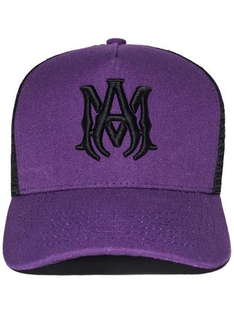 Amiri casquette &agrave; patch logo - Violet