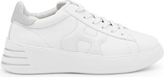 Hogan Low-Top Sneaker - White Leather Rebel Sneakers - Gr. 36,5 (EU) - in Wei&szlig; - f&uuml;r Damen