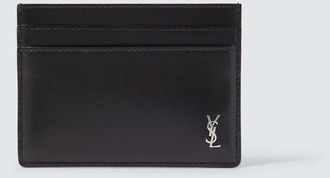 Saint Laurent Porte-cartes en cuir