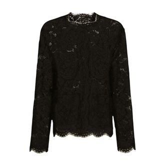 Dolce & Gabbana Giacca - - Jackets - Damen - Schwarzk - 3XL