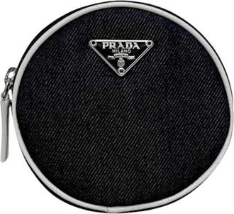 Prada unisex, Pre-owned, Bleu, Taille: ONE Size Pochette Vintage Pre-owned