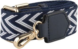 Pourchet Femme, Sacs, Bleu, Taille: ONE Size Bandouli&egrave;re Chevron