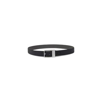 Calvin Klein Wendbare G&uuml;rtelschnalle aus Leder - - Accessories - Herren - Schwarzk - ONE SIZE