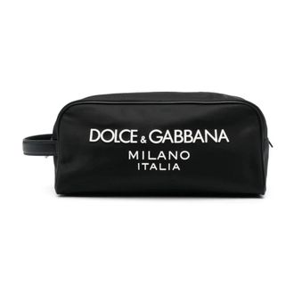 Dolce & Gabbana Trousse de toilette en nylon - Homme - Sacs - Noir - Taille: ONE Size