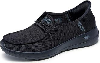 Skechers Go Walk Joy Chaussures d&eacute;contract&eacute;es &agrave; Enfiler pour Femme avec Bout Mocassin, Noir, 39 EU