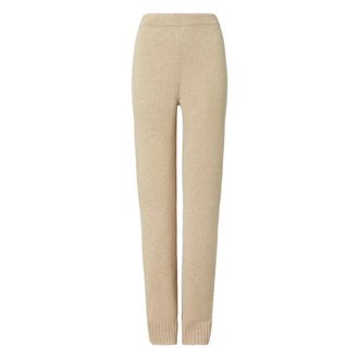 Tory Burch Wool Sweater Pant - - Trousers - Damen - Beige - XS