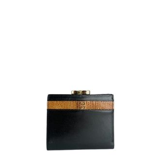 Givenchy Portefeuille en cuir Pre-owned - Femme - Pre-owned - Noir - Taille: ONE Size