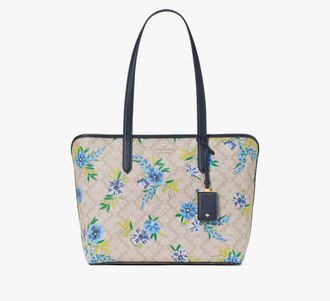 Kate Spade New York Spade Flower Floral Tote Bag, Groß