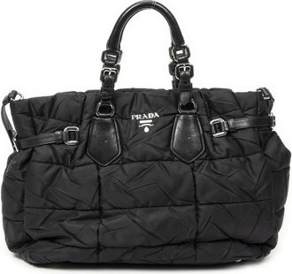 Prada Crossbody Bags - Convertible Shopper Tote - Gr. unisize - in Schwarz - f&uuml;r Damen