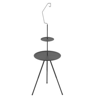 Generico Campingtisch - Klapptisch zum Glamping im Freien, leicht, ideal f&uuml;r Picknick im Garten, auf Reisen, f&uuml;r Partys, Wandern, Tailgating, faltbar, gebogen 