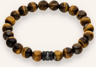 s.Oliver S.Oliver Armband Aus Textil braun