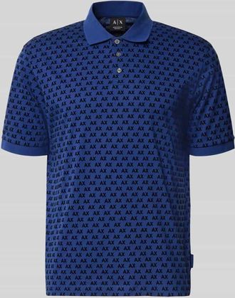 A|X Armani Exchange Regular Fit Poloshirt aus reiner Baumwolle