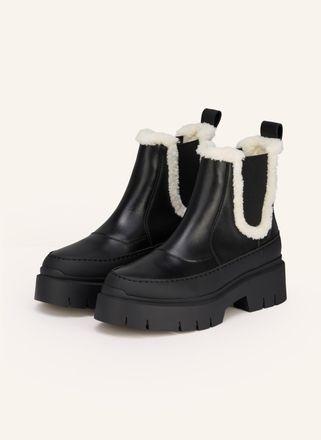 HUGO BOSS Hugo Chelsea-Boots Kris schwarz