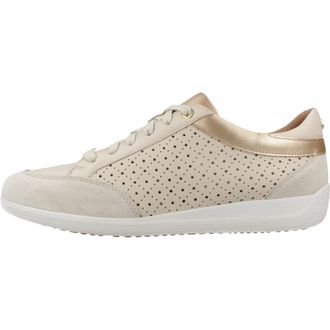Geox Femme, Chaussures, Beige, Taille: 39 EU Myria Baskets
