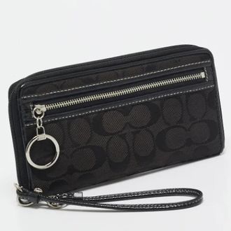Coach Pre-owned Canvas clutches - - Pre-owned - Damen - Schwarzk - ONE SIZE