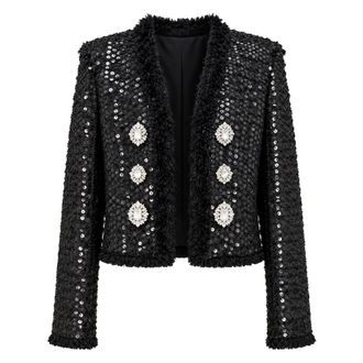 Philipp Plein Bol&eacute;ro - Femme - Vestes - Noir - Taille: 36 FR