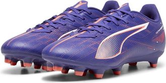 Puma Damen Ultra 5 Play FG/AG WNs Soccer Shoe, Lapis Lazuli White-Sunset Glow, 37 EU