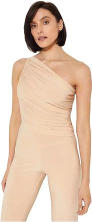 Norma Kamali Diana Top - - Tops - Damen - Beige - L
