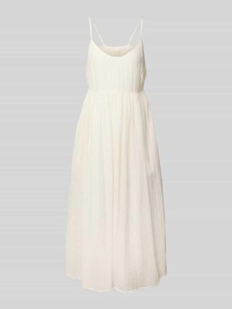 Moss Copenhagen Midikleid mit Strukturmuster Modell Amabel