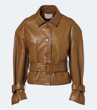 Dorothee Schumacher Jacke Sleek Statement aus Leder