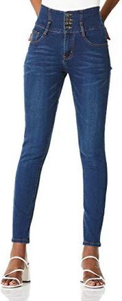 Demon&Hunter 8017 Séries Jean Skinny à Taille Haute pour Femme DH8017(29)