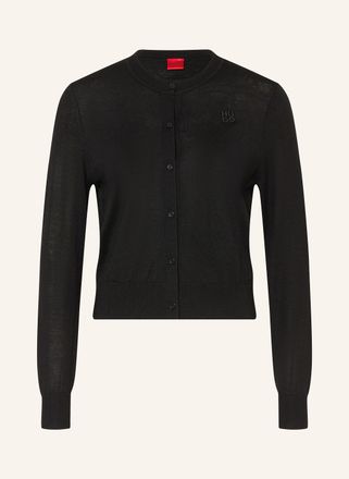 HUGO BOSS Hugo Strickjacke Sfabri schwarz