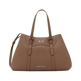 A|X Armani Exchange Sac cabas - Femme - Sacs - Brun - Taille: ONE Size