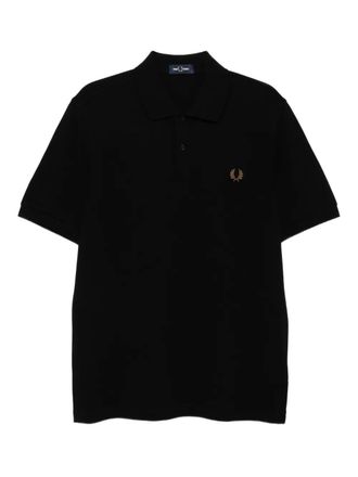 Fred Perry polo à logo brodé - Noir