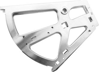 BESPORTBLE 2 Stück Doppelstöckiger Schuhschrank kippbeschlag aus Gebürstetem Edelstahl Langlebiger Schuhschrank Halter mit Glatter Oberfläche Einfach zu Montiere