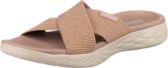 Skechers Damen On-the-go 600 Sandalen, Pink Rose Gold Textile Rsegld, 36 EU
