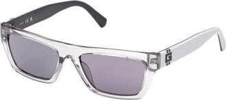 Guess Homme, Accessoires, Gris, Taille: ONE Size Lunettes de soleil contemporaines &agrave; monture en r&eacute;sine