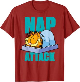 Garfield Nap Time Sleepy Tired Cat 80er 90s Cartoon Classic T-Shirt